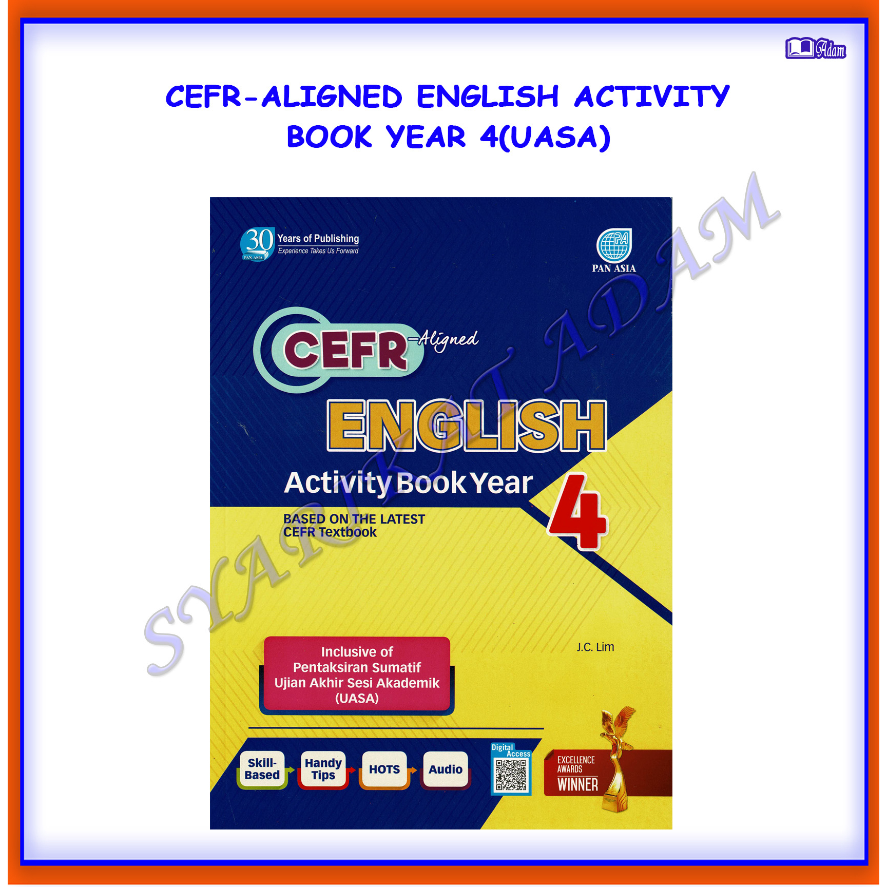 [ADM] BUKU LATIHAN :CEFR-ALIGNED ENGLISH ACTIVITY BOOK YEAR 4(UASA ...