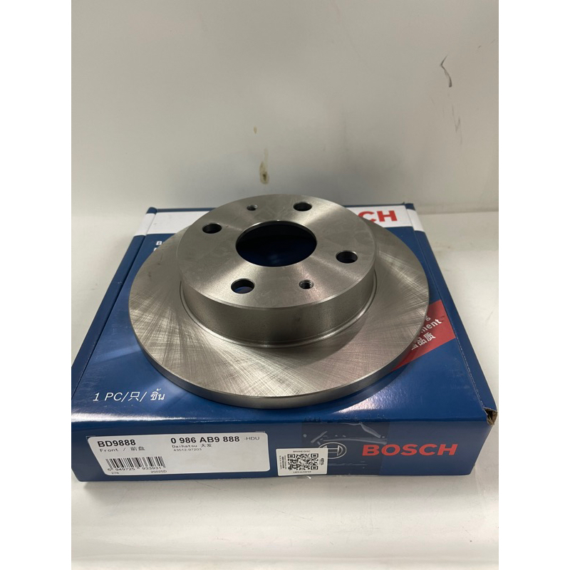 0986AB9888 BOSCH Kenari, kelisa, Viva Front Disc Brake Rotor X 1 PIECE ...