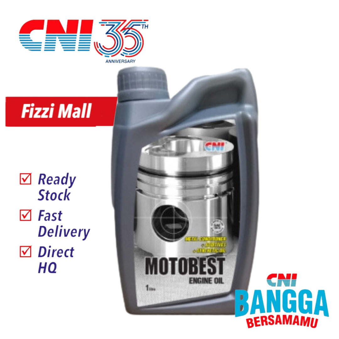 CNI Motobest Engine Oil Silver 15W-50 (1L) - Metal Treatment, Additives ...