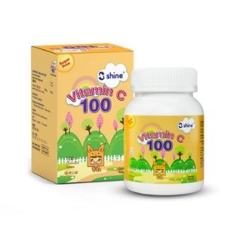 SHINE VITAMIN C 100 CHEWABLE TABLET (ORANGE) (1x100'S) | Shopee Malaysia