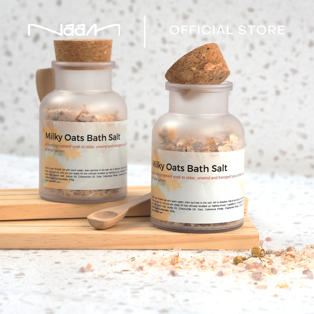 Naam Milky Oats Bath Salt Soak | Shopee Malaysia