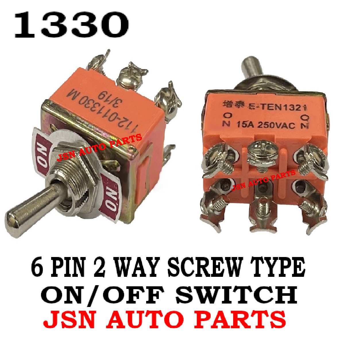 Heavy Duty 2PIN / 3PIN / 6PIN ON OFF Switch Lever Switch Momentary ...