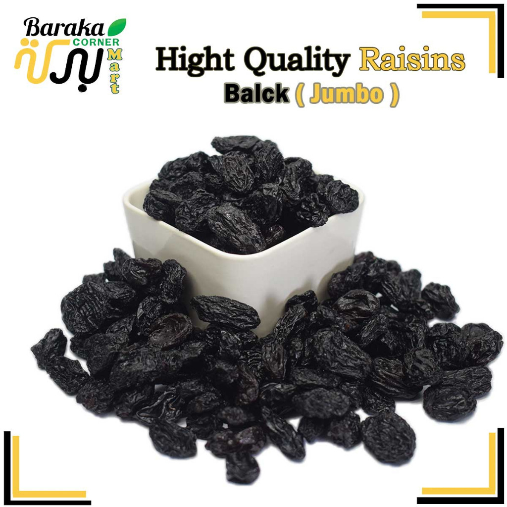 Black Jumbo Raisin / Kismis Hitam Jumbo 250g-500g-1kg | Shopee Malaysia