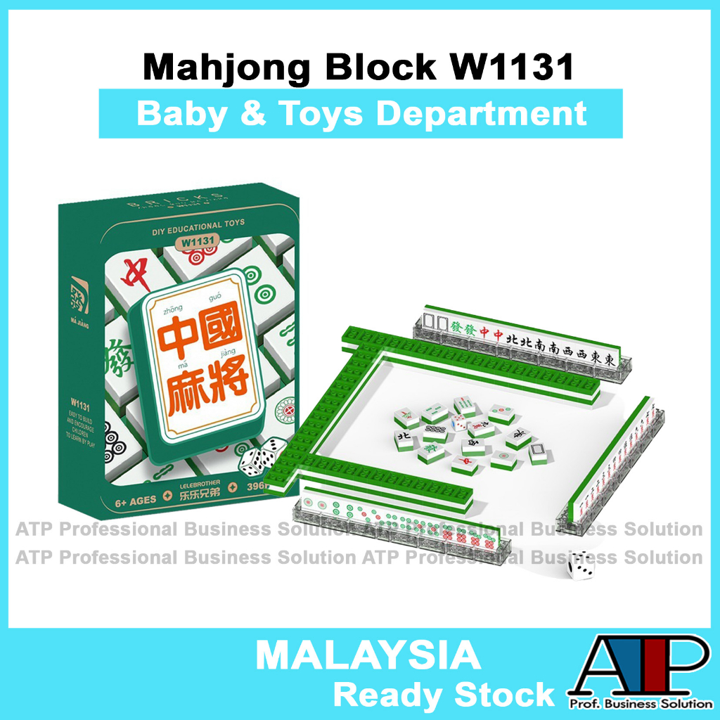 Toy🪅 Mahjong Block Majiang Blocks Cartoon Diamond Nano Block Micro Mini ...