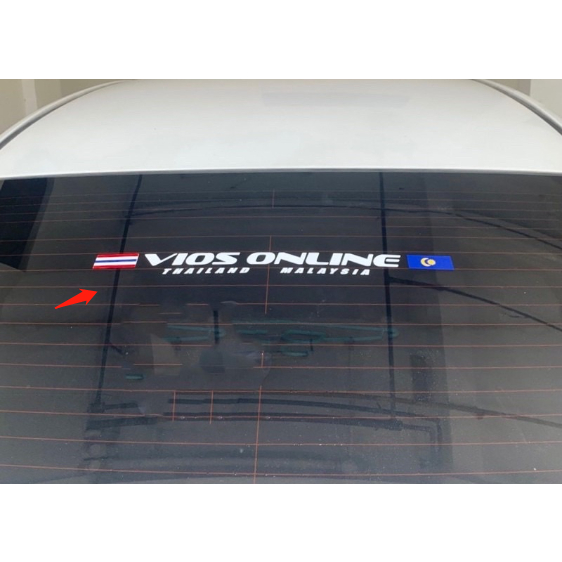 Vios Online Thailand Malaysia Vinyl Decal Sticker | Shopee Malaysia