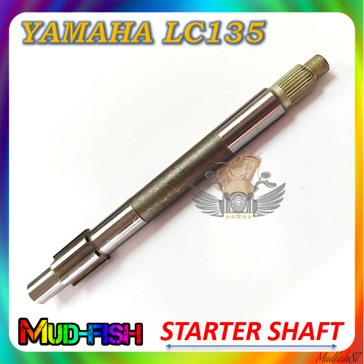 BATANG SUB YAMAHA LC135 STARTER / ENGKO SHAFT - TAIWAN (IKK) | Shopee ...