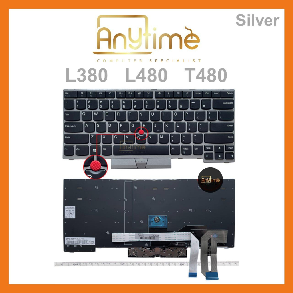 Lenovo ThinkPad E480 T480S E485 L480 L380 L390 L490 T490 E490 E495 ...