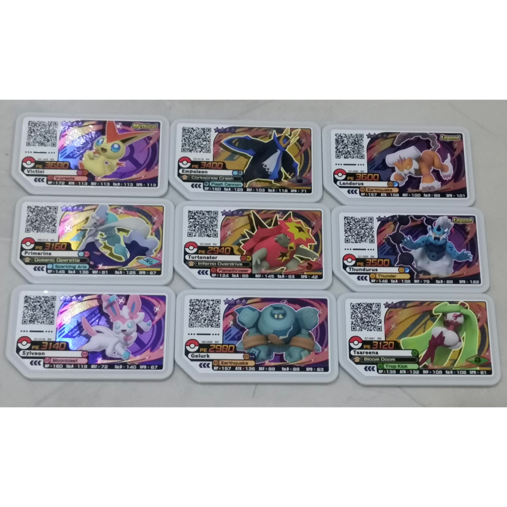 (Ready stock) geniue ORIGINAL LUCKY Pokemon Gaole gao le 4 star legend ...