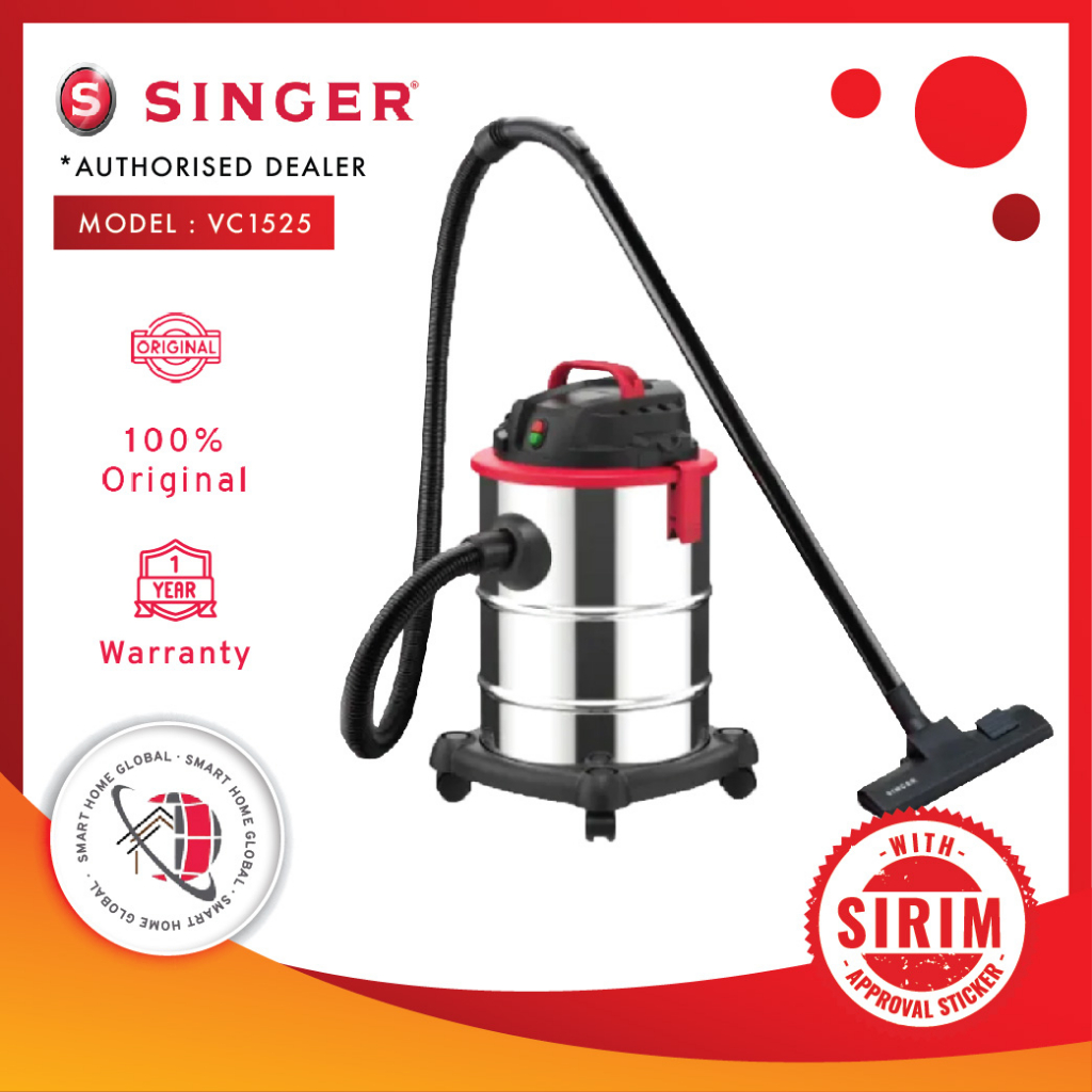 Singer VC1525 3 in 1 Vacuum Cleaner | Shopee Malaysia