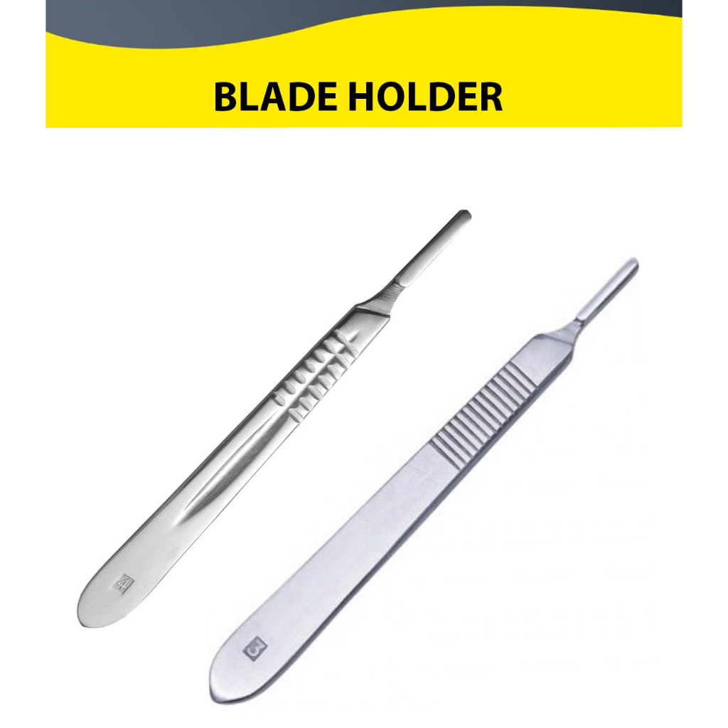 SCALPEL HANDLE / BLADE HOLDER / BLADE HANDLE NO.3 & NO.4 | Shopee Malaysia