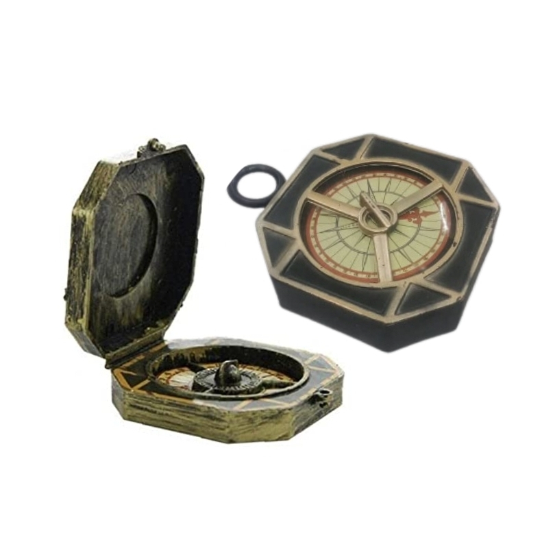 Pirate Compass Toy Pirate Theme Party Supply Antique Captain Compass ...