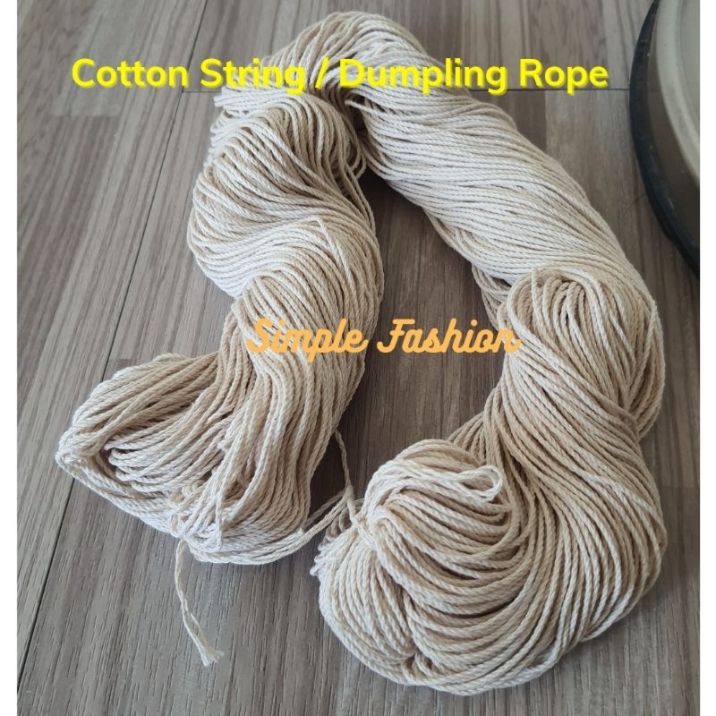 (100g) Cotton String / Dumpling Rope / Dumpling String / 粽子绳 / 粽绳 / 布绳 ...