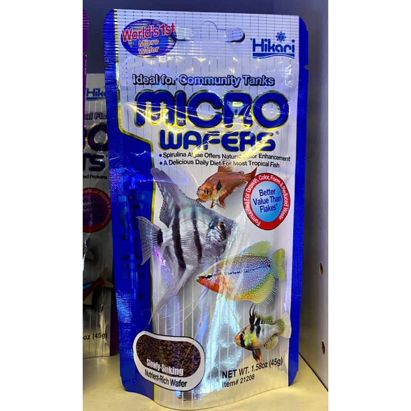 Fish Food - Micro Wafers 45g | Shopee Malaysia