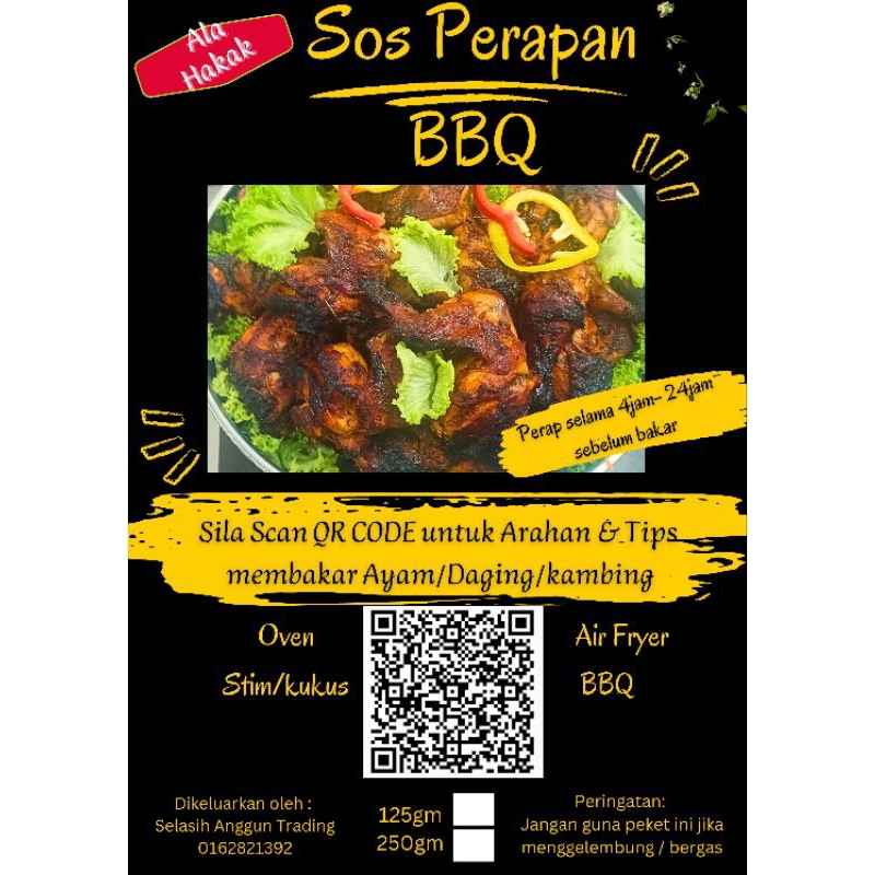 Sos Perapan BBQ ala hakak | Shopee Malaysia