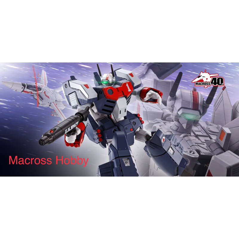 BANDAI MACROSS HI-METAL R VF-1J Armored Valkyrie (Hikaru Ichijo Machine ...