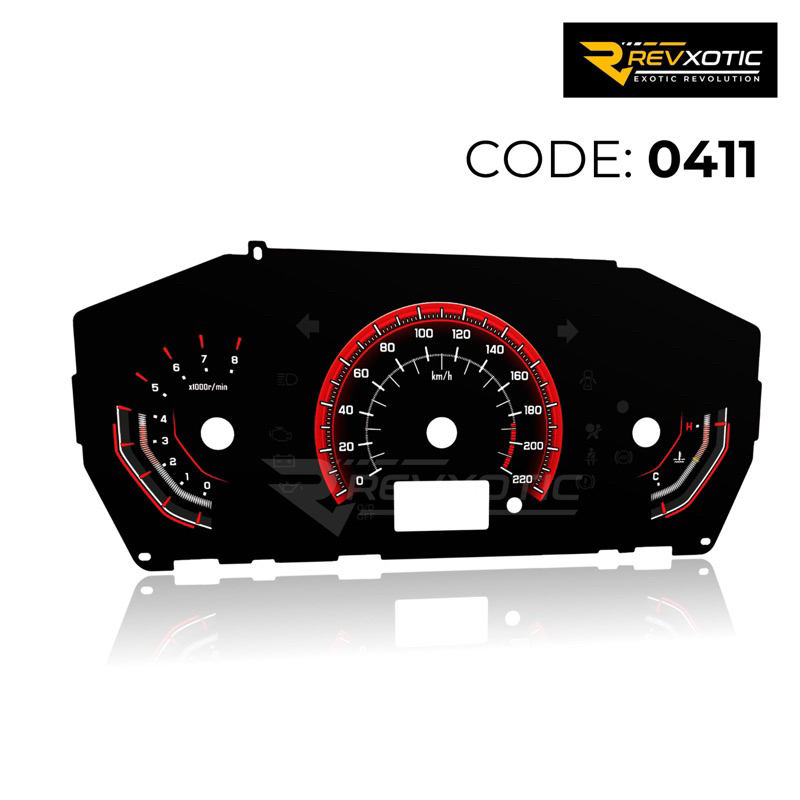 Papan Panel Meter Custom Perodua MYVI GEN-1 GEN1 First Generation ...