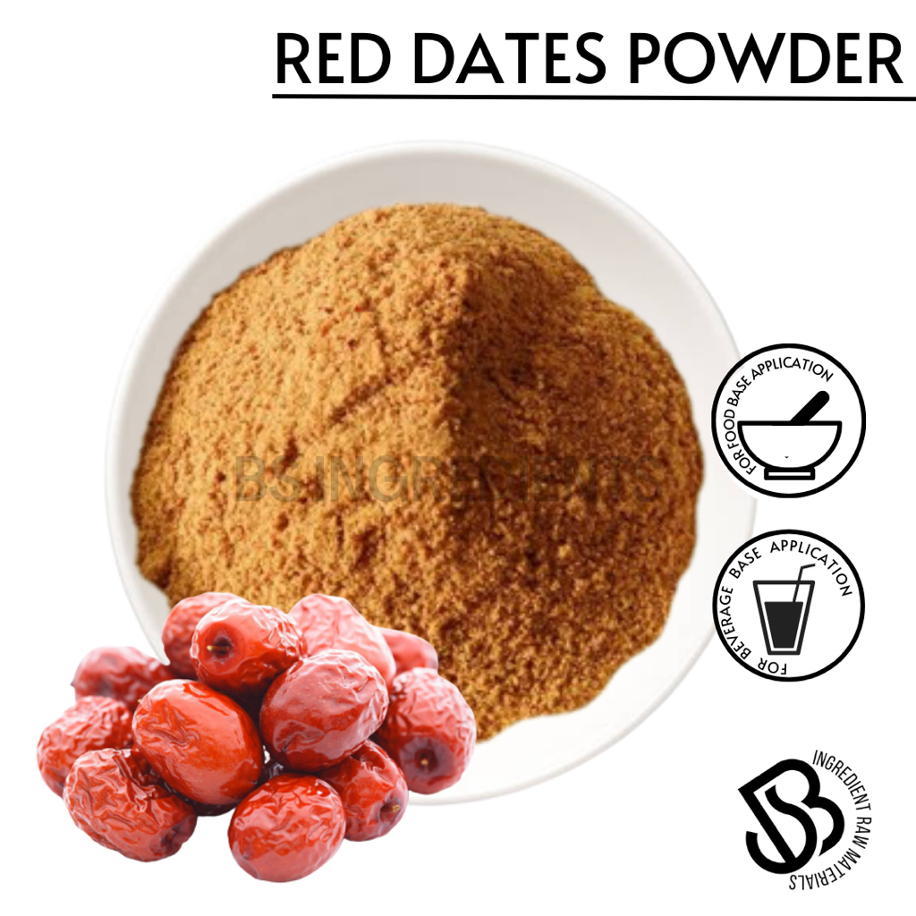 Red Dates Powder/Jujube / Chinese Date Powder/ 红枣粉/ Serbuk Kurma Merah ...