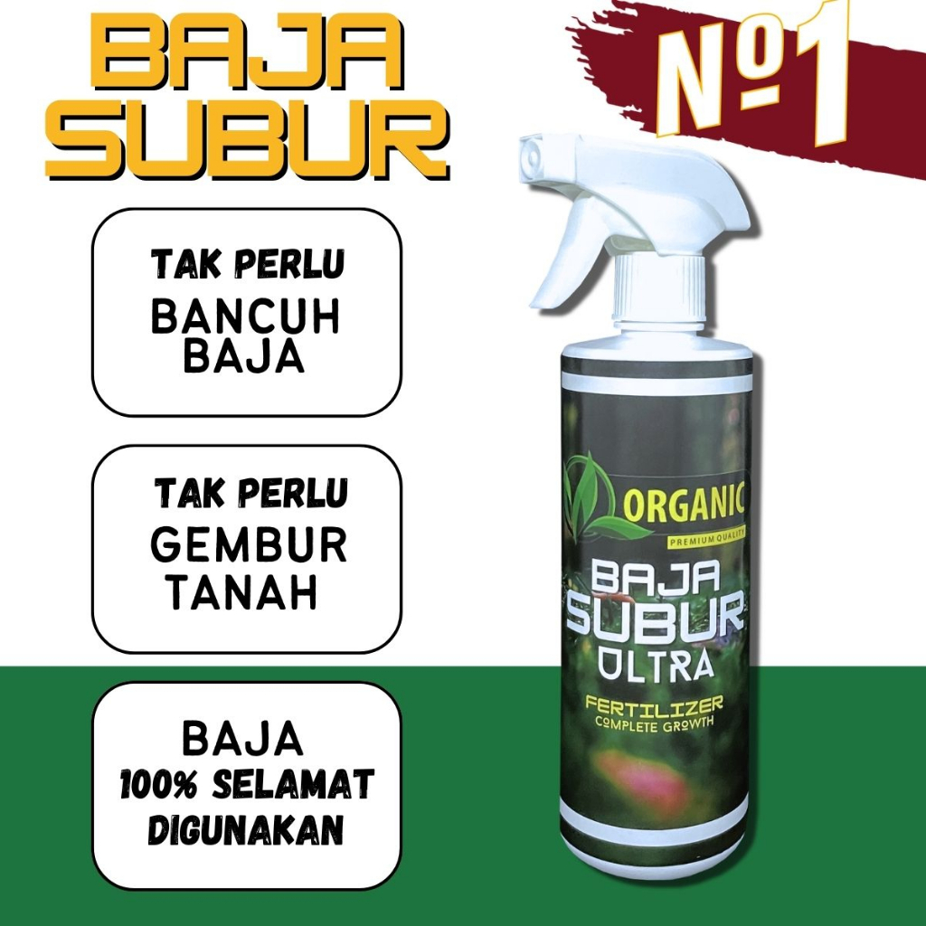 Baja Super Subur Original 500ml Complete Growth Baja Tanaman Lengkap ...