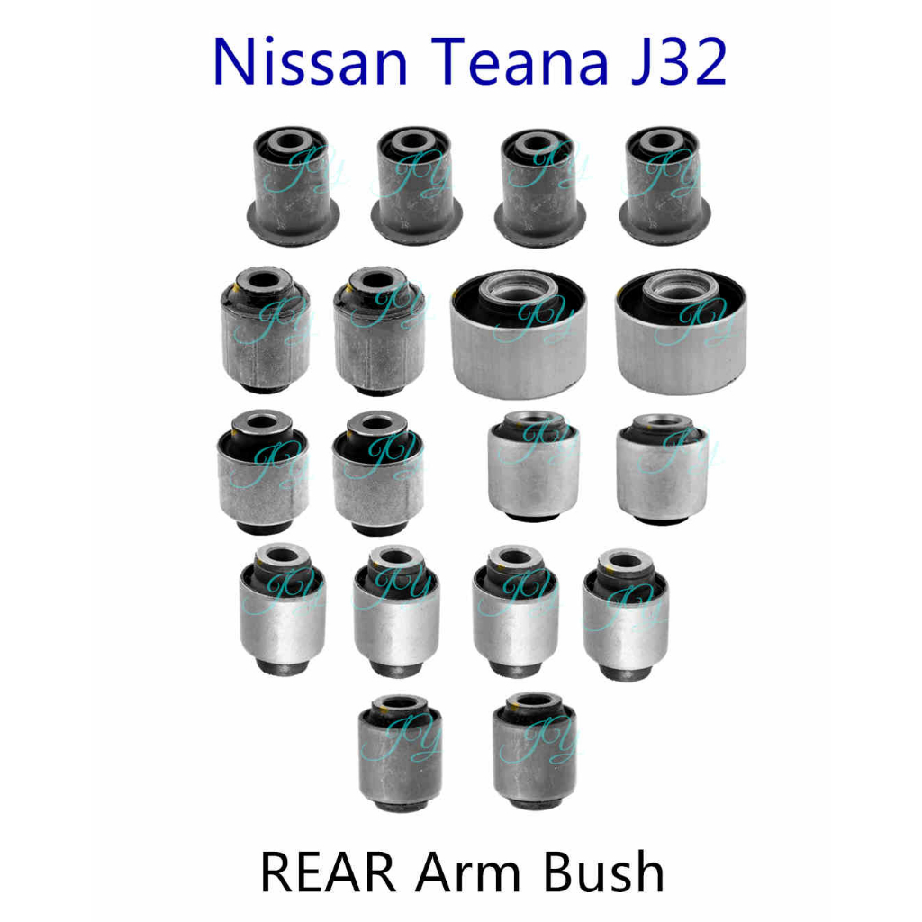 Nissan Teana J32 REAR UPPER Arm LOWER Arm Knuckle Arm Trailing Arm Bush ...