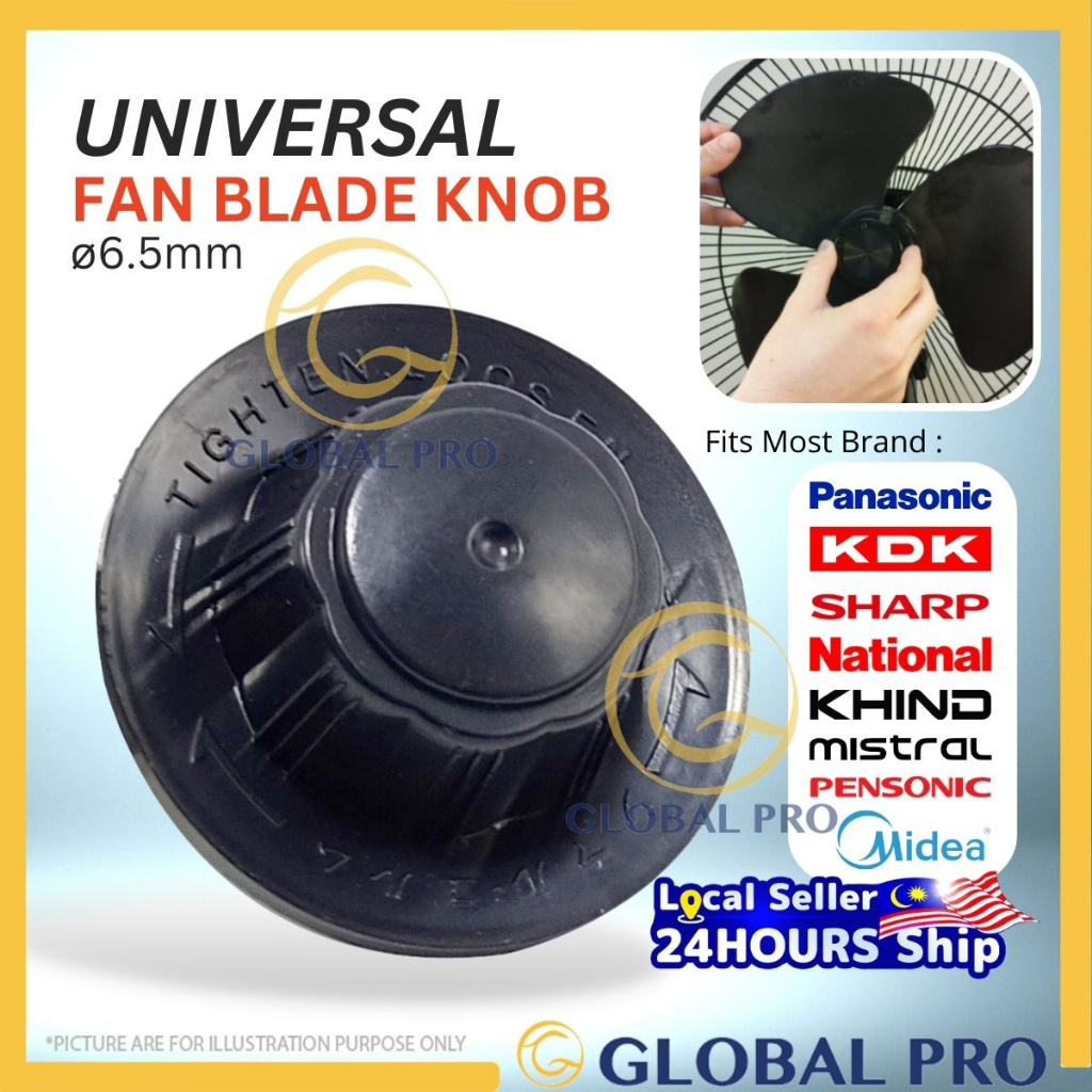 Fan Blade Knob Spare Part Replacement Fan Blade Guard Knob Alat Ganti ...