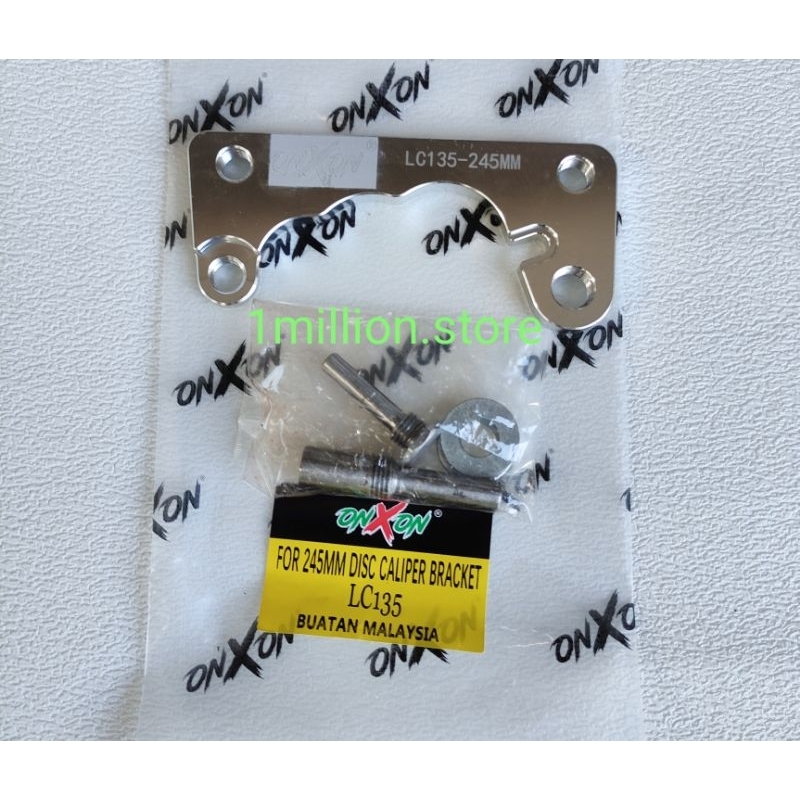 ONXON PIRING DISC PLATE BRACKET 245MM PAKAI DISC Y15ZR FOR 135LC LC135 ...