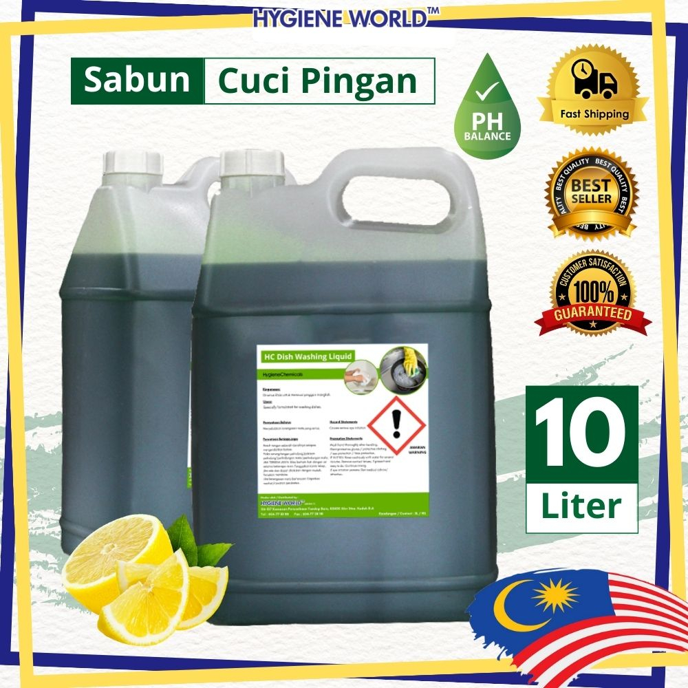 10L HC Dish Washing Liquid / Dish wash Soap / Cecair Pekat Pencuci ...