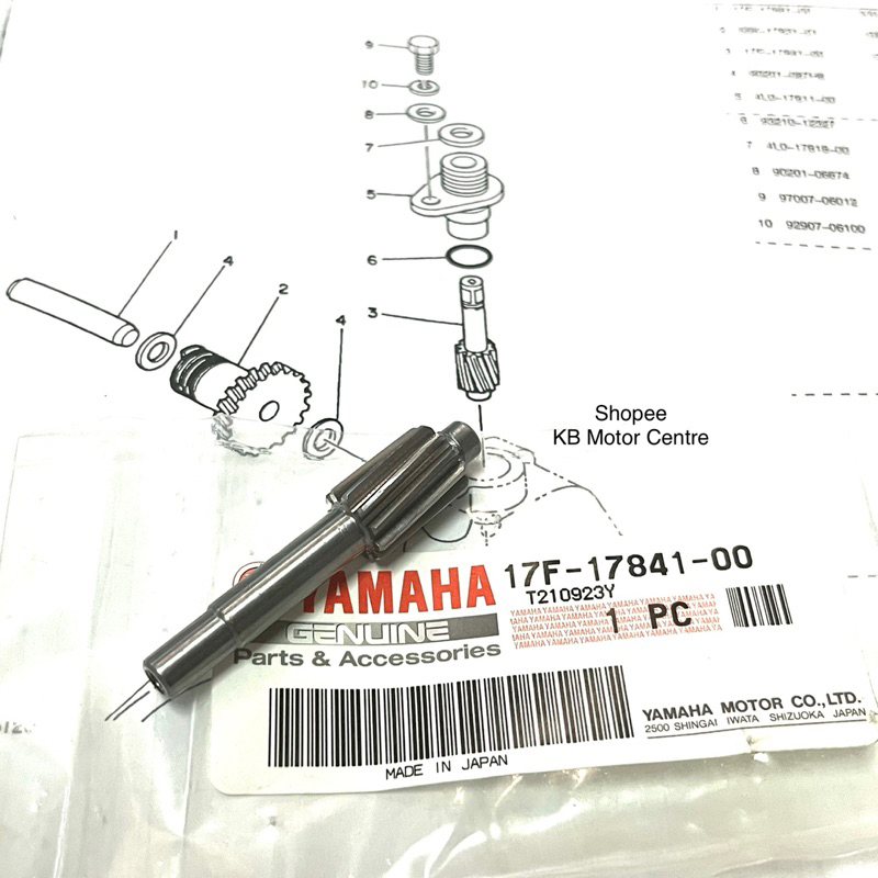 TACHOMETER GEAR DRIVEN GIGI RPM GEAR RXZ ORIGINAL JAPAN | Shopee Malaysia