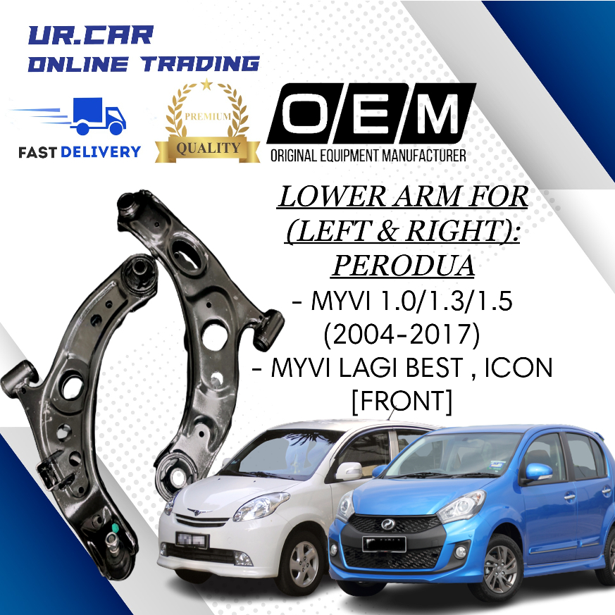 PERODUA MYVI 1.0 / 1.3 / 1.5 (2004-2017) , MYVI LAGI BEST , ICON FRONT ...