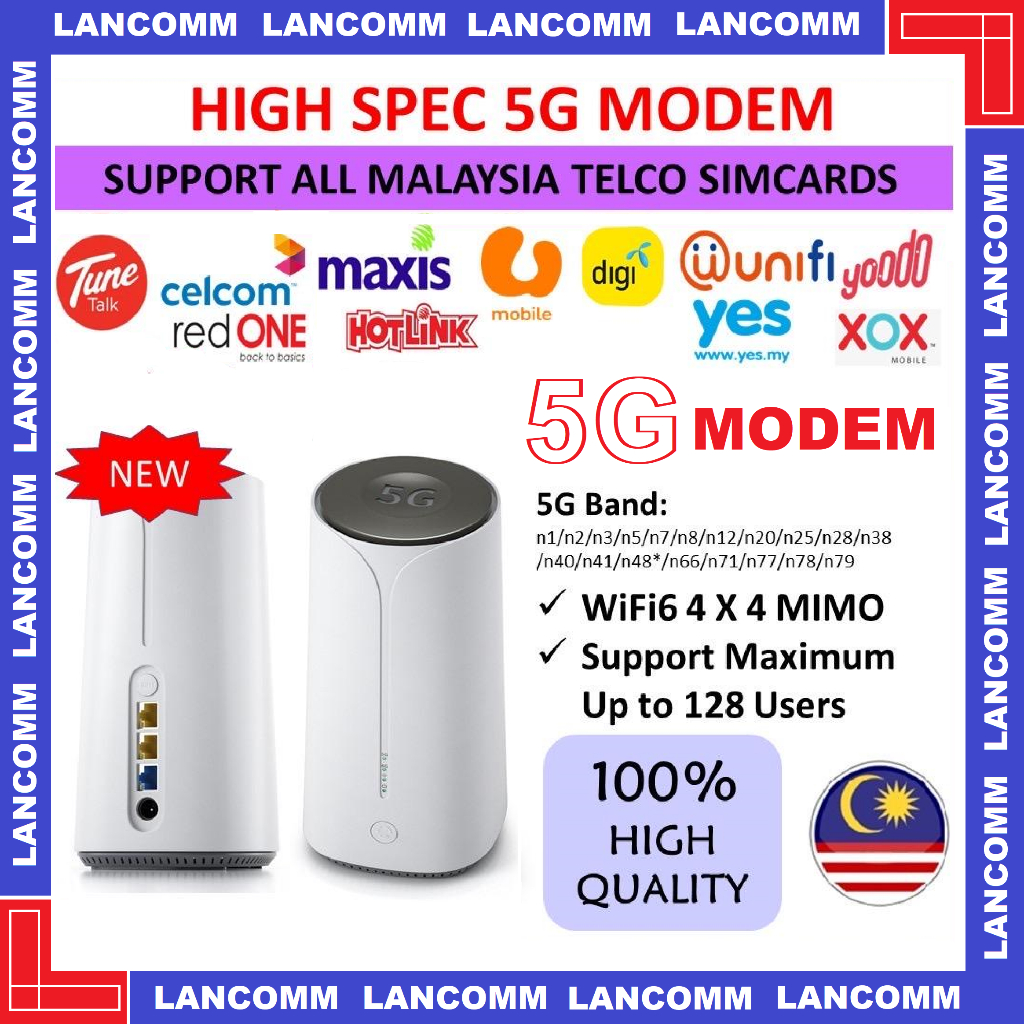 HIGH PERFORMANCE 5G Modem Unisoc IVY-510 Netcomm Yeacomm Suncomm ...