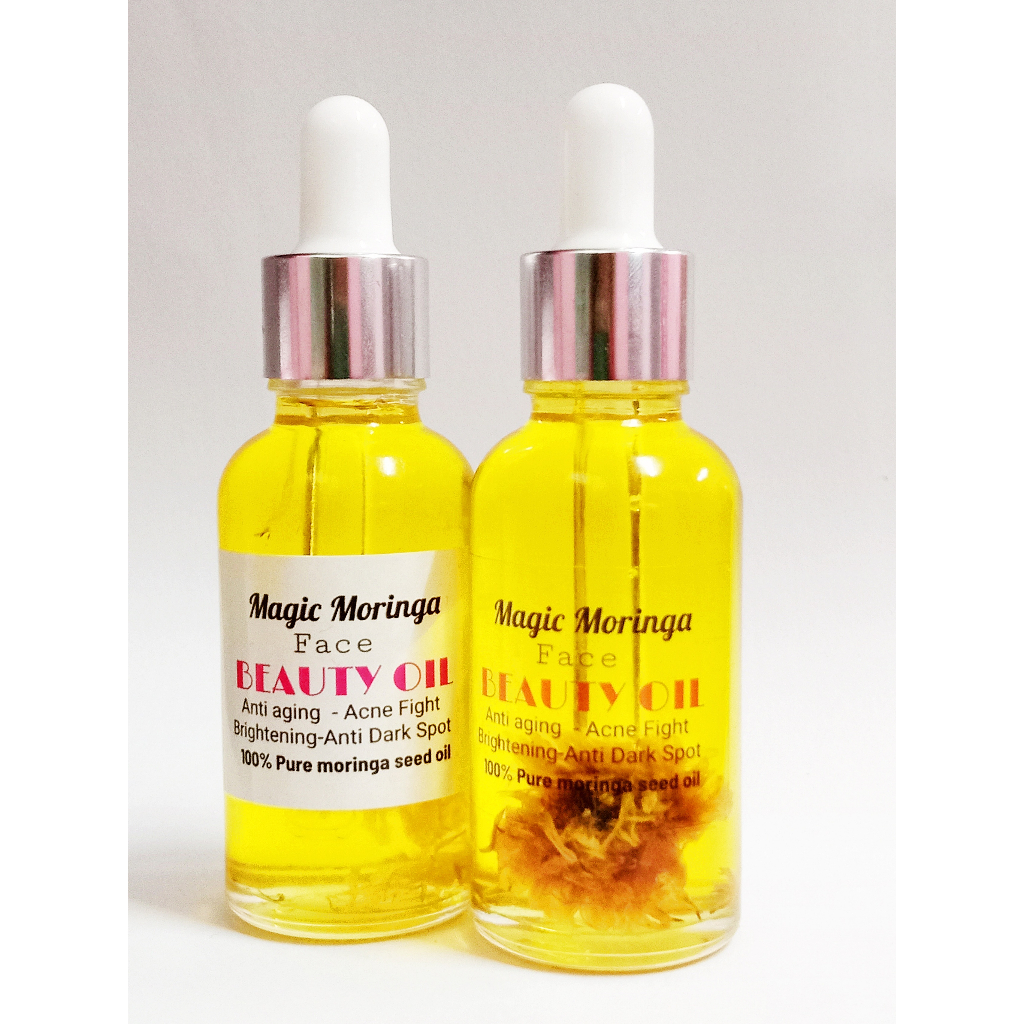 Moringa Face Oil/face serum/facial oil -PURE Natural Beauty Serum Oil ...