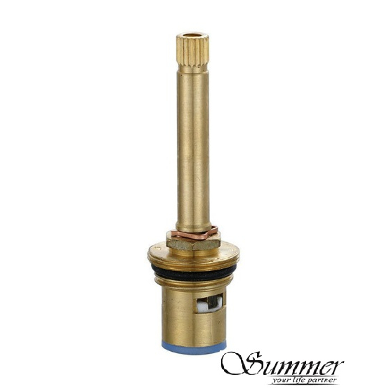 Stopcock Long Cartridge Headwork 1/2" Quarter Turned Cartridge Spindle ...