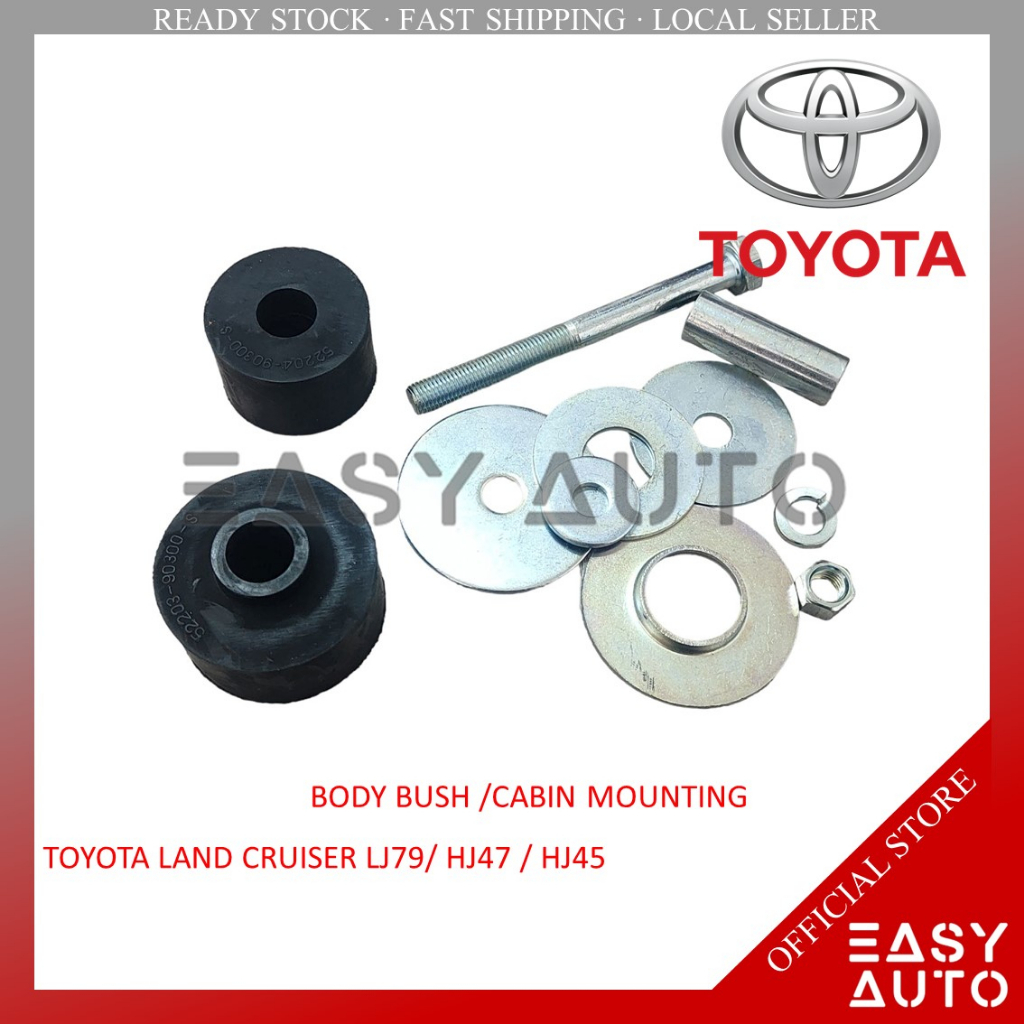 BODY BUSH / CABIN MOUNTING -TOYOTA LAND CRUISER LJ79/ HJ47 / HJ45 (EASY AUTO) | Shopee Malaysia
