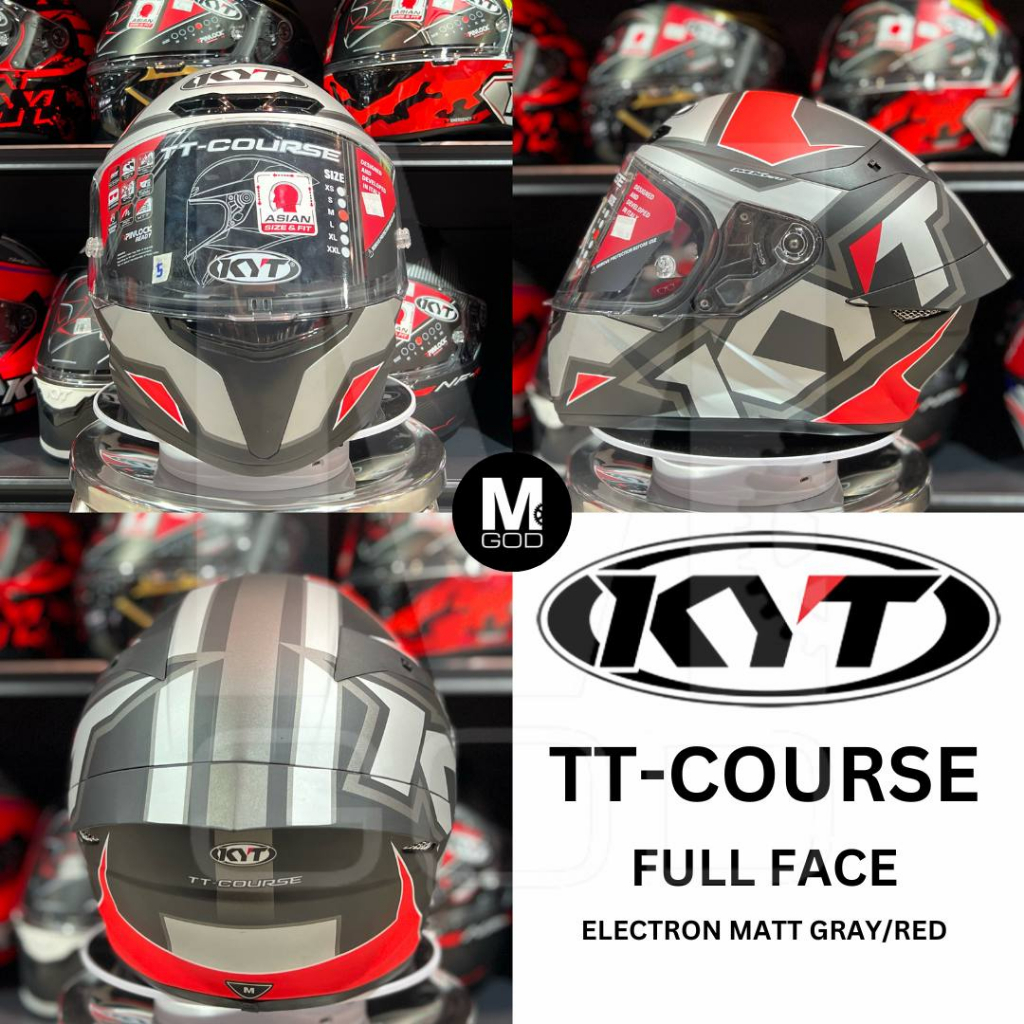 YSTT0006 KYT FULL FACE HELMET FULL FACE KYT TT COURSE HELMET TT COURSE ...