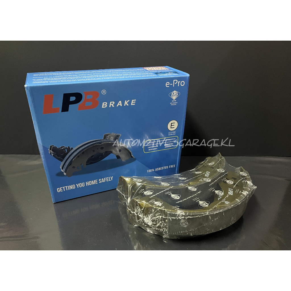LPB E-PRO BRAKE SHOE - G1203AN0 - PERODUA ATIVA D55L 1.0CC 2021- / ALZA ...