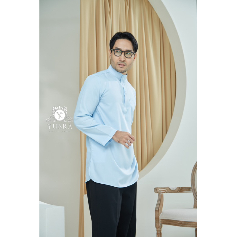 KURTA BABY BLUE BY YUSRA COLLECTION | Shopee Malaysia
