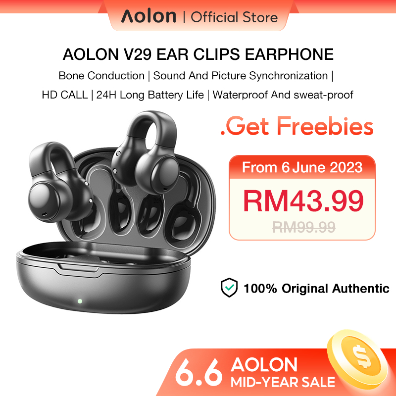 Aolon New Bluetooth Earphone Bass PK SONY Ambie Earbuds Sound Earcuffs ...