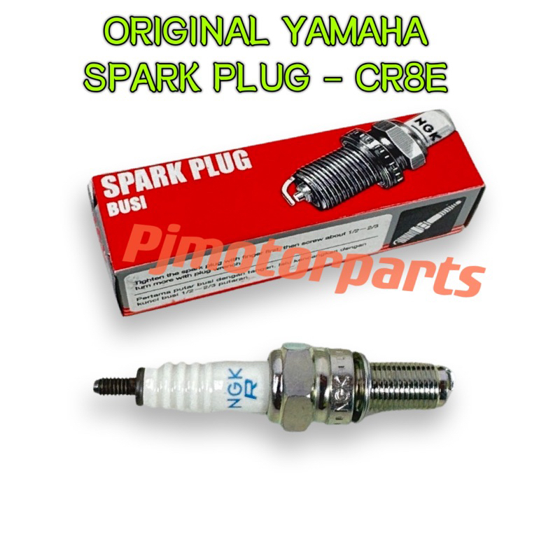 (100% ORIGINAL NGK) CR8E G-POWER SPARK PLUG - Y15 Y15ZR FZ150 FZ150i ...