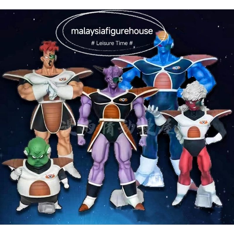 🔥READY STOCK🔥29CM DRAGON BALL GINYU FORCE BURTER JEICE RECOOM GULDO ...
