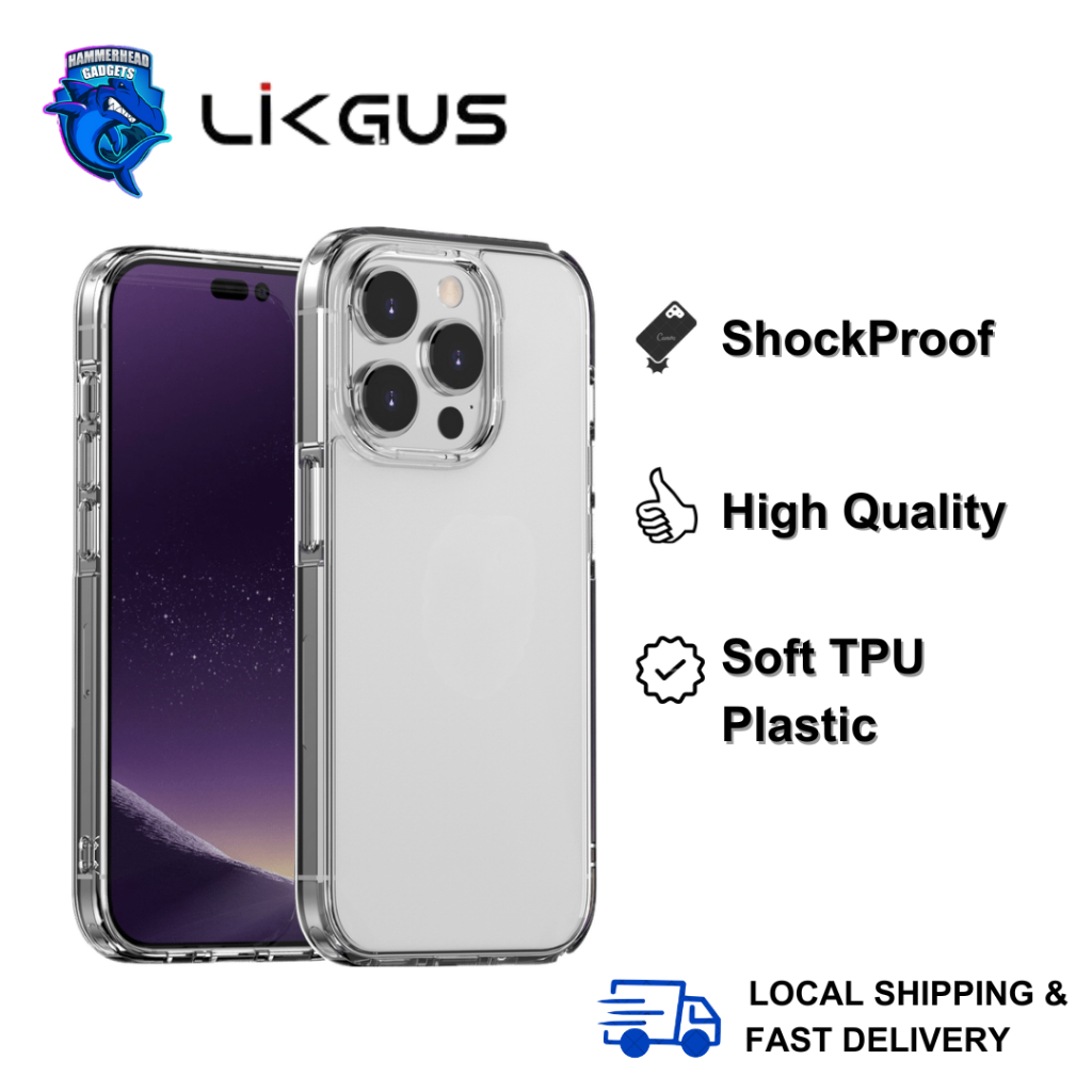 LIKGUS Phone Case for iPhone 14 / 14 Plus / 14 Pro / 14 Pro Max Clear ...