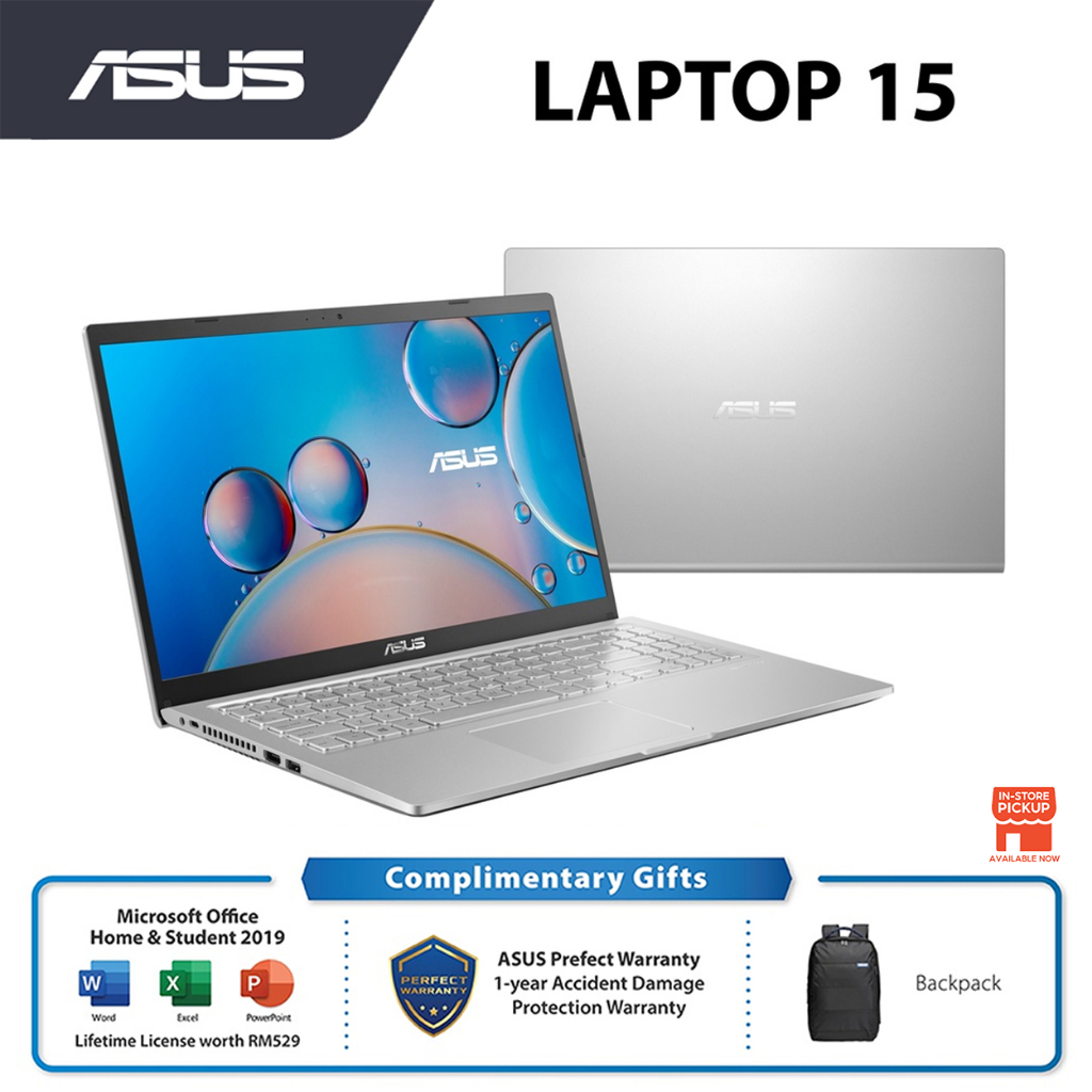 ASUS NB 15 A516J-AEJ3492WS LAPTOP ( I3-1005G1, 4GB RAM , 512GB SSD ...