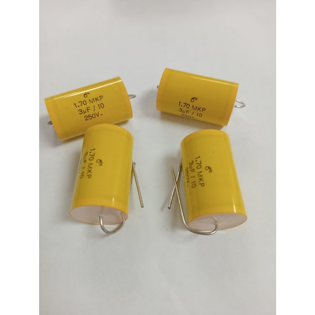 CROSSOVER CAPACITOR 3UF 250VDC ( PACK OF 4 PCS ) | Shopee Malaysia