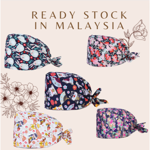 adjustable Cotton Caps Women Man Medical Surgeon Surgical Scrub OT Cap ...