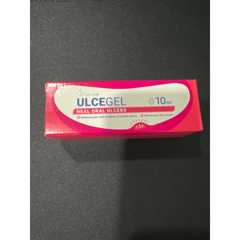 Ulcegel Heal Oral Ulcers 10ml - relieve pain , moisturizes dry mouth ...