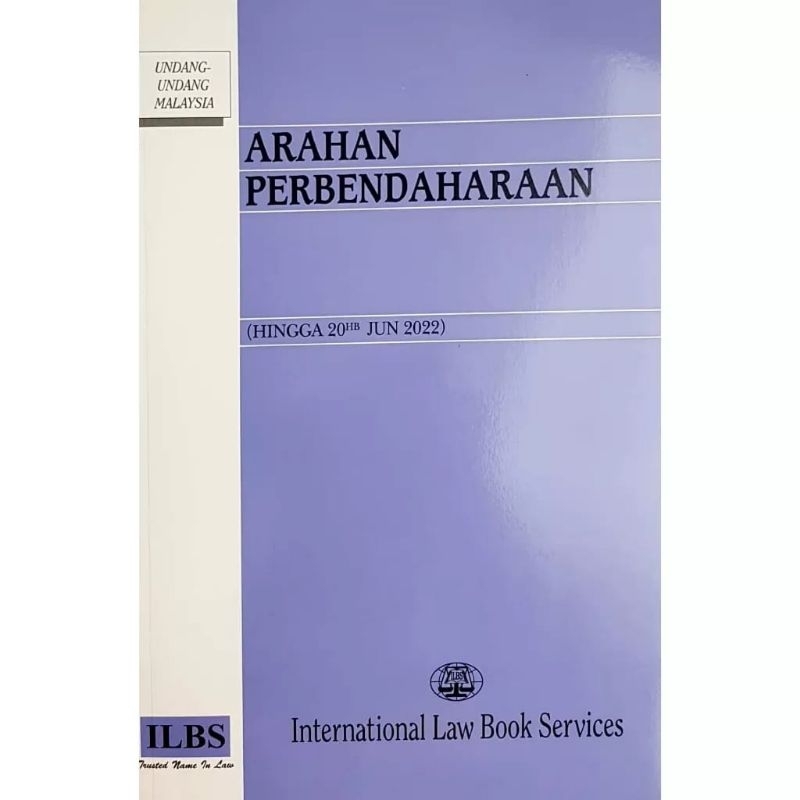 [ ILBS ] Arahan Perbendaharaan 2022 Buku Akta Law Book | Shopee Malaysia
