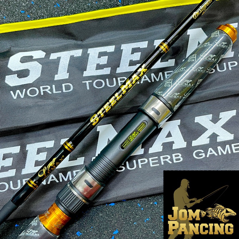 【Jom Pancing】LEMAX STEEL MAX SOLID JIGGING BOTTOM SPINNING BIG GAME ...