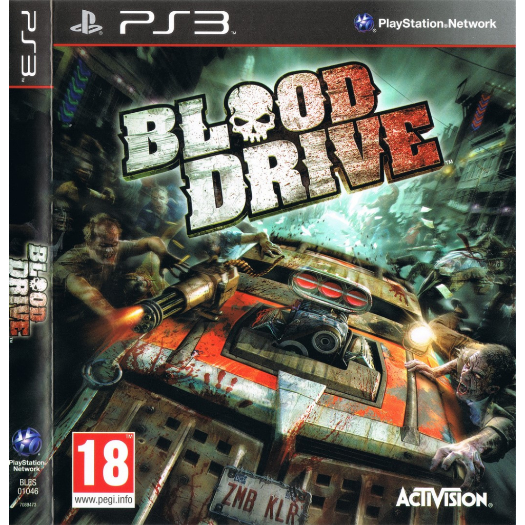 Ps3 blood drive PS3 DVD GAME(Jailbreak only/untuk jailbreak sahaja ...