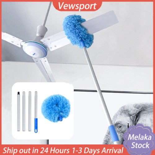 Absorb Dust Ceiling Fan Duster Save Strength Adjustable Removable ...