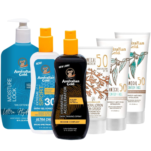 Australian Gold Dark Tanning Accelerator Spray Gel | Badger Tinted ...