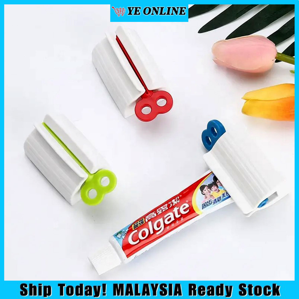 Multifunction Toothpaste Squeezer Dispenser Portable Rotatable Facial ...
