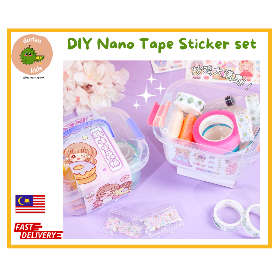 Nano tape Bubble gull set/ Nano DIY set/ Nano tape bubble DIY ...
